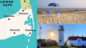 Detailed Cape Cod Map with Towns and Their Layouts - Cape Guide